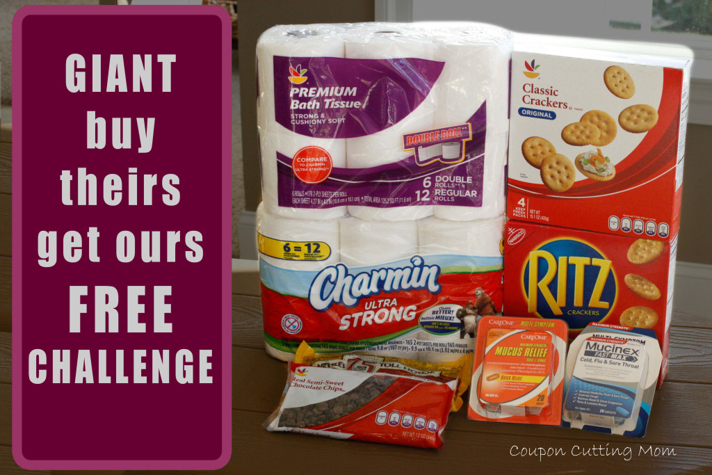 Giant Buy Theirs, Get Ours Free Challenge