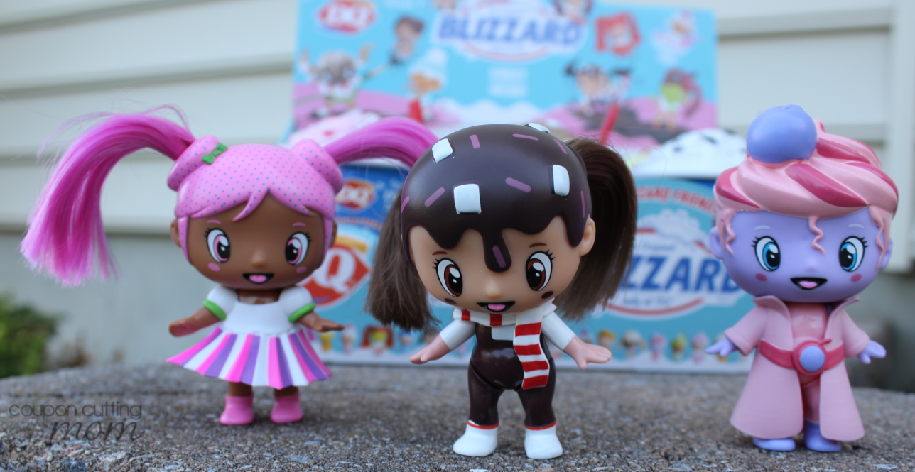 Very Adorable Lil' Blizzard Friends in DQ Blizzard Cups